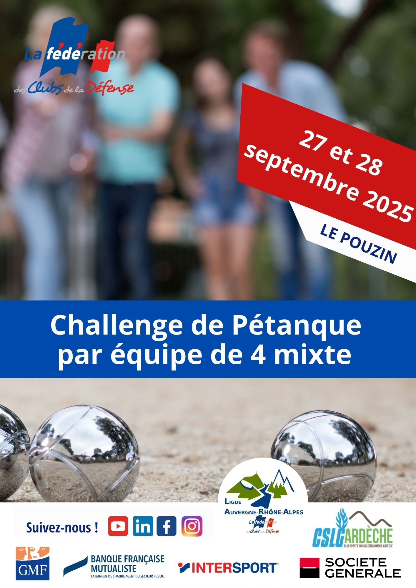 Challenge Pétanque par équipe de 4 mixte | La Fédération des clubs de ...